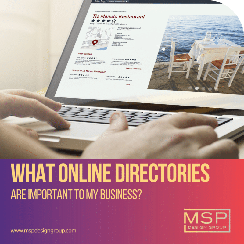 What Online Directories Are Important to My Business? - MSP Design Group